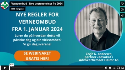 Fra 1. januar 2024: Nye bestemmelser om valg av verneombud og opprettelse av AMU
